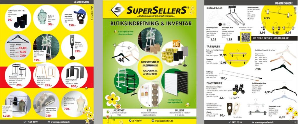 Butiksindretning og inventar. 1-2 dags levering. ⭐ SE mere HER